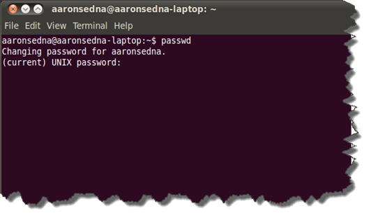 Helping Hands: How to change your User Account Password in Ubuntu using ...